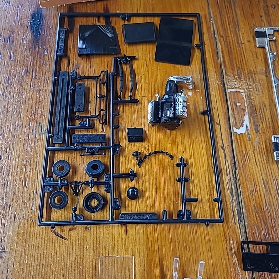 VTG~1/24~1972~MONOGRAM~ TOM DANIEL~VANDAL STREET VAN ~MINI BIKE~KIT ...