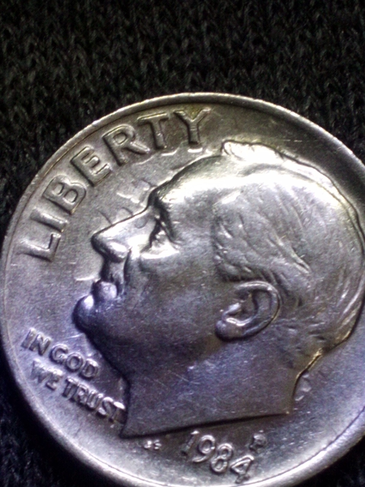 1984 P Roosevelt Dime with Obverse/Reverse Die Clash Errors | eBay