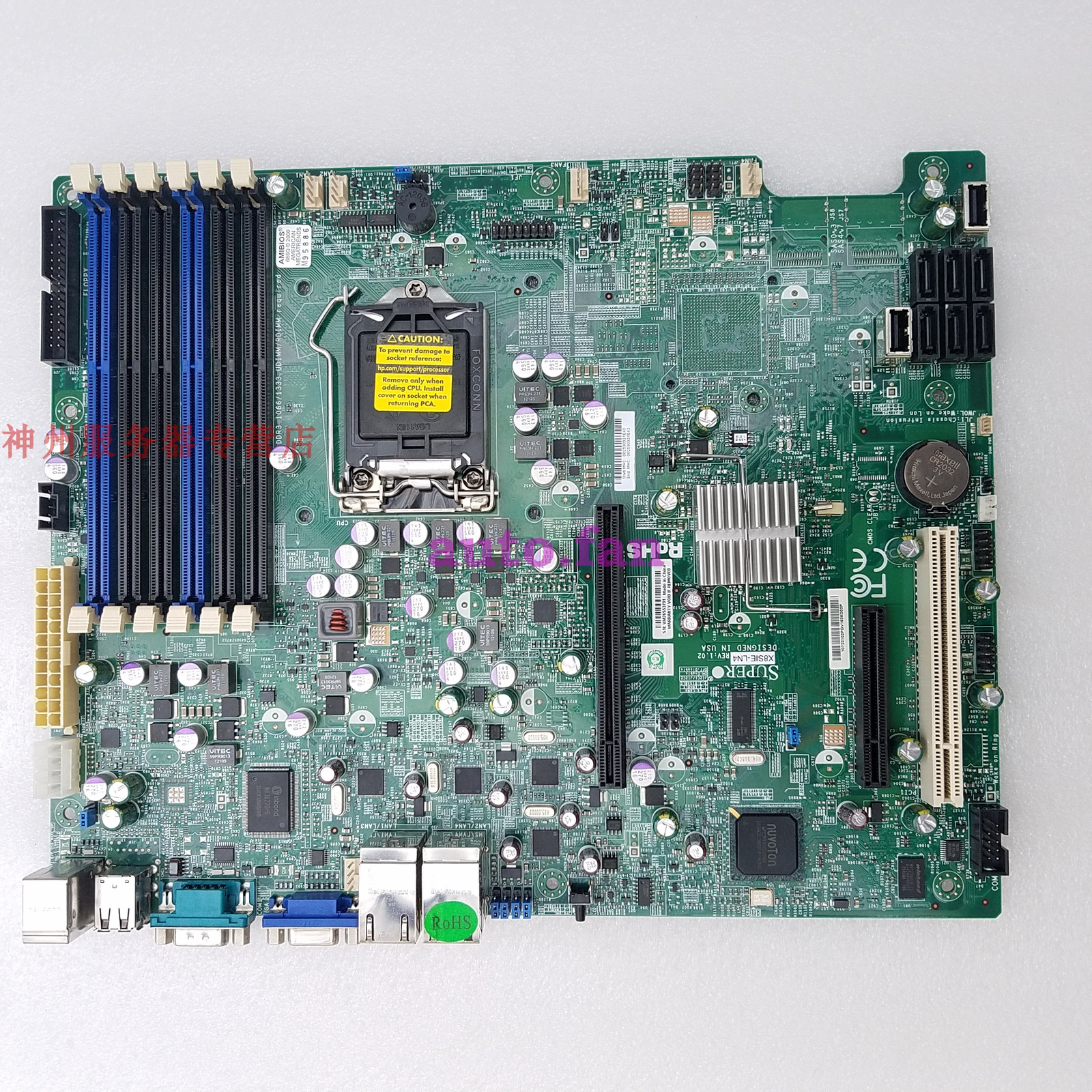 For Supermicro X8SIE-LN4 1156-pin server motherboard supports X3430 ...