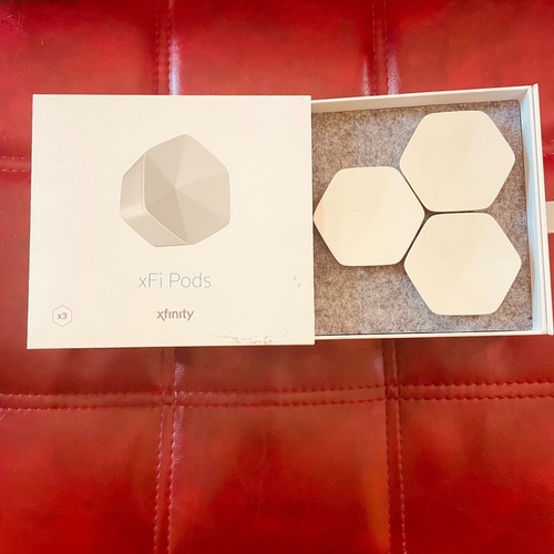 Xfinity XFI Pods Wifi Network Range Extender - White, Pack of 3 XE1-S ...