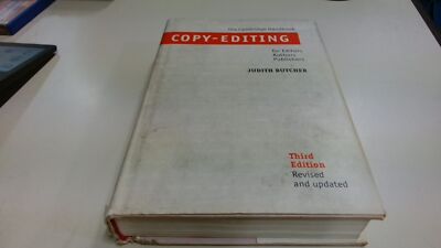 Copy-Editing: The Cambridge Handbook for Editors, Authors and Pub | eBay