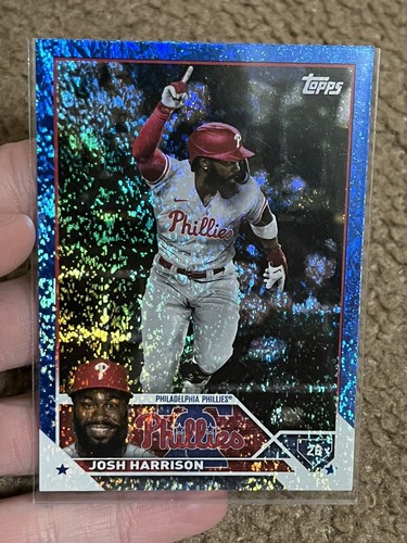 2023 JOSH HARRISON TOPPS SERIES TWO 2 #504 BLUE FOIL #D/999 SP CARD ...