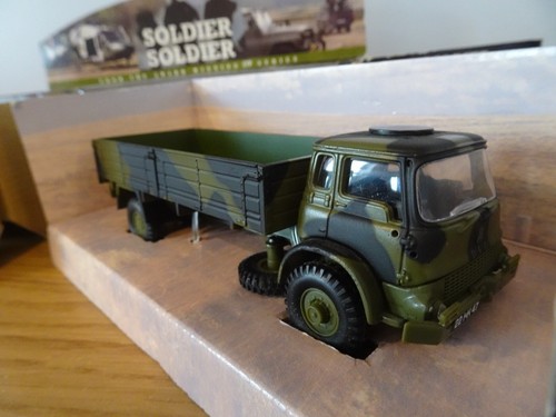 CORGI CLASSICS SOLDIER SOLDIER TV SERIES ARMY BEDFORD MK TRUCK MODEL ...