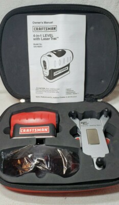 Craftsman Laser Trac Level Manual