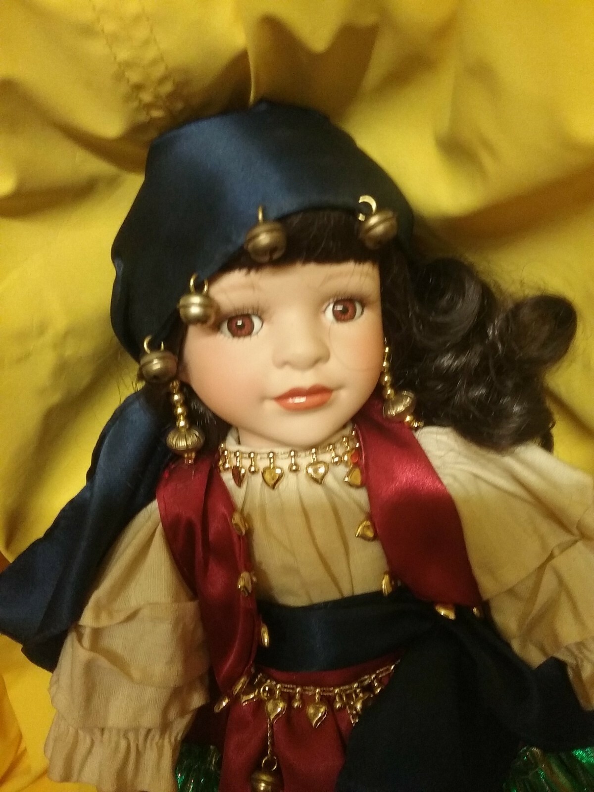 LEONARDO COLLECTION PORCELAIN DOLLS GYPSY MARIE | eBay UK