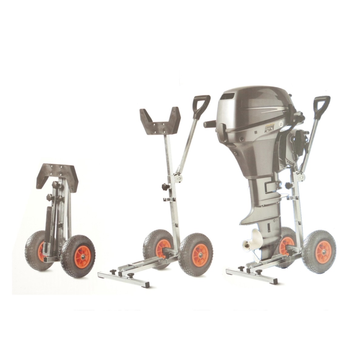 Boat Motor Stand Outboard , Heavy Boat Motor Engine Trolley, Foldable ...