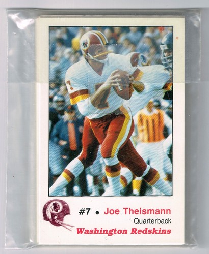 1982 Washington Redskins Team Set-FACTORY SEALED. | eBay