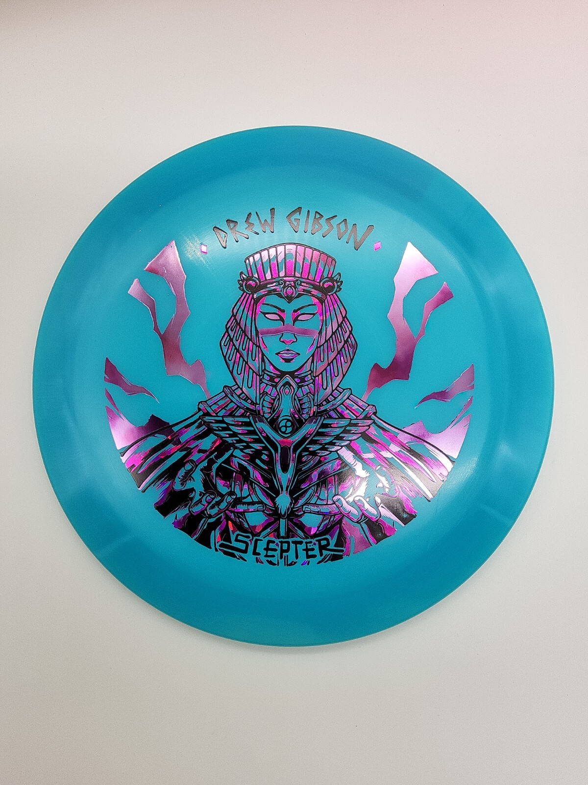 Infinite Discs C-blend Glow Scepter Drew Gibson disc golf 173-5g blue ...