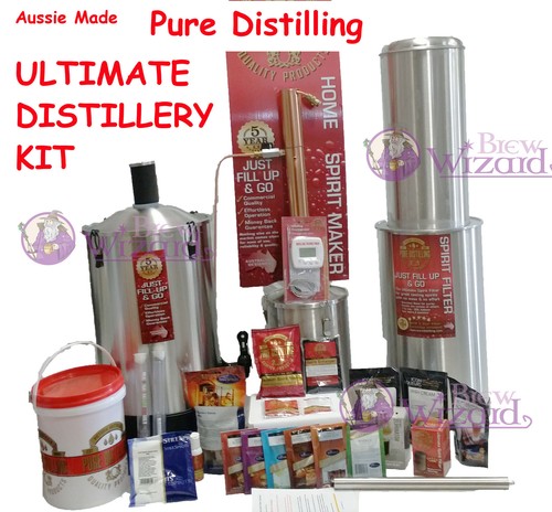 All In One New Pure Distilling Ultimate Distillery Kit with Ultimate S ...
