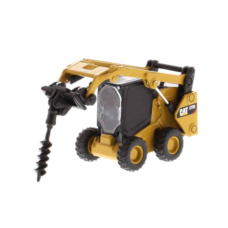 1/64 Caterpillar 272D2 Skid Steer Loader and 297D2 Compact Track Loader ...