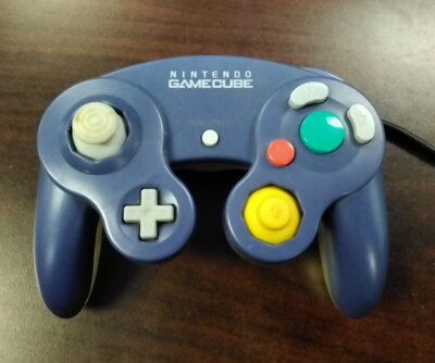 Nintendo GameCube Controller (Indigo and Clear) | eBay