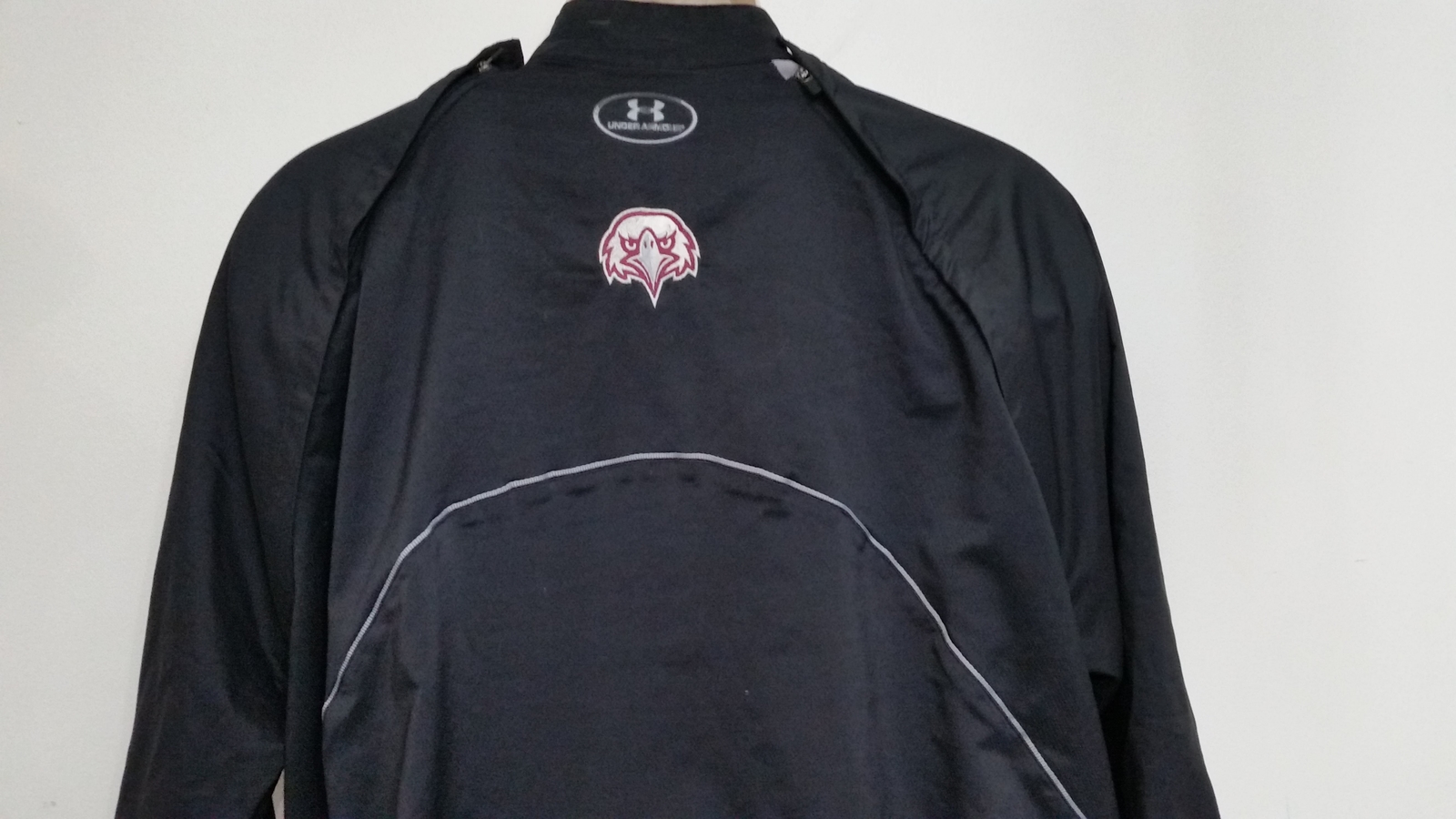 Under Armour Convertible Baseball Jacket Mens XL 1/2 Zip Eastern ...