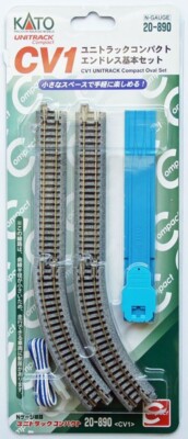 Kato 20-890 CV1 UNITRACK Compact Oval Set (N scale) Kompaktes Oval-Set ...