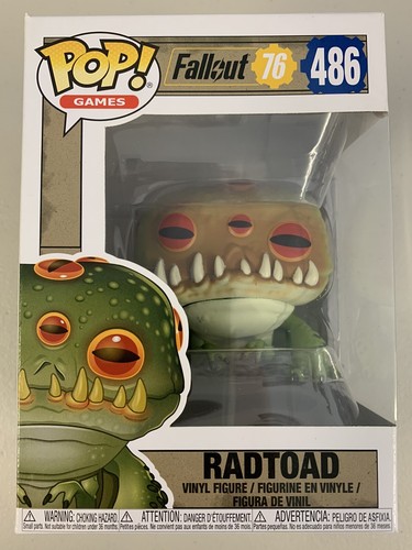 Radtoad 486 ~ Fallout 76 ~ Funko Pop Vinyl ~ Games ~ NEAR MINT | eBay ...