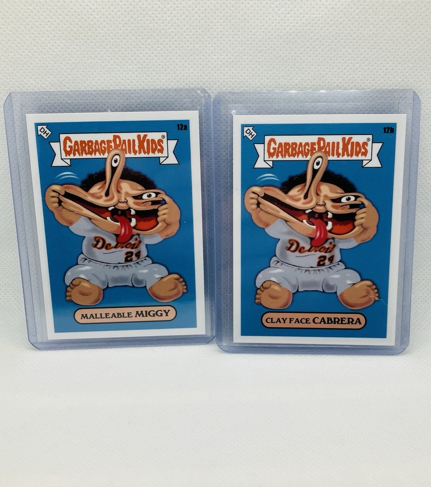 2022 Topps GPK x MLB Series 1 Miguel Cabrera Real Name 12c SP + 12a ...