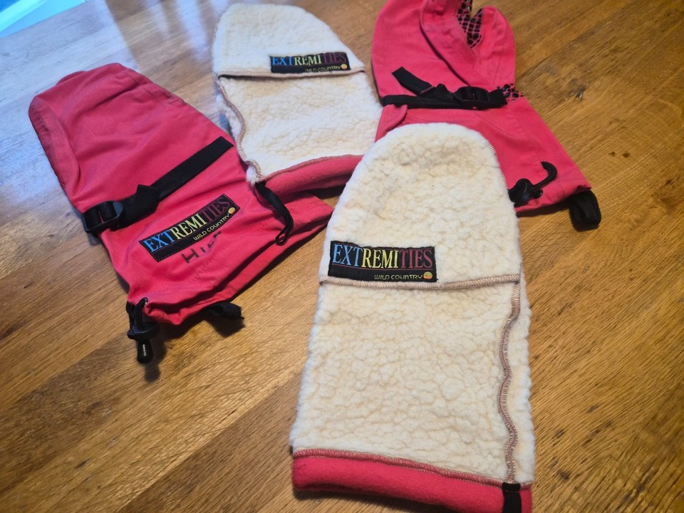 Wild Country (EXTREMITIES) Large - DOUBLE winter mountaineering gloves ...