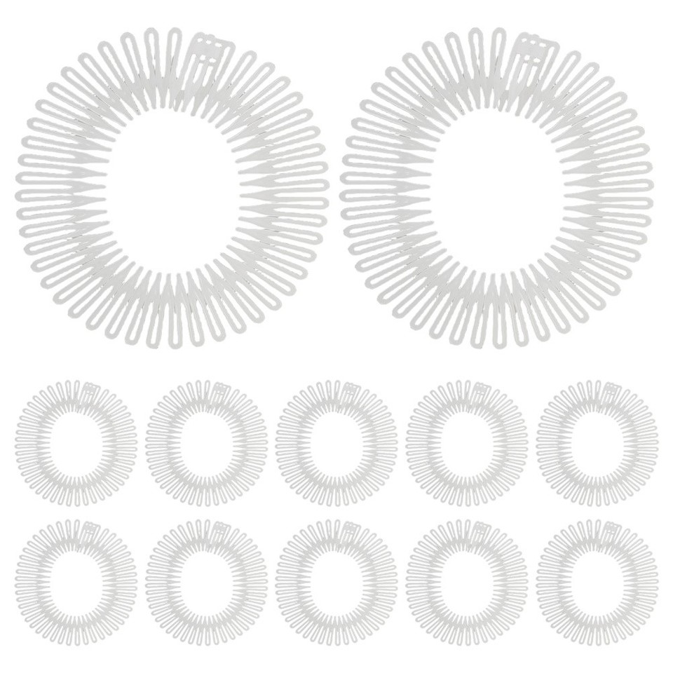 12 Pcs Invisible Hair Shaving Comb Combs for Women Protable Folding ...