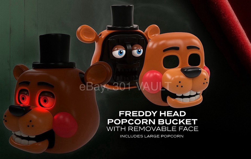 PRESALE: Five Nights At Freddy’s 2 AMC Exclusive Popcorn Bucket ...