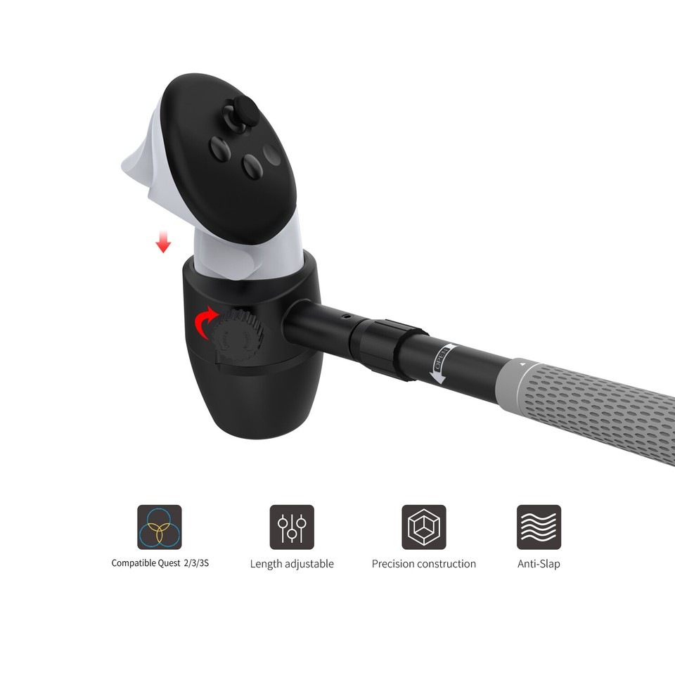 For Golf Club Attachment fit for Meta Quest 3S/Quest 3 VR for Golf ...