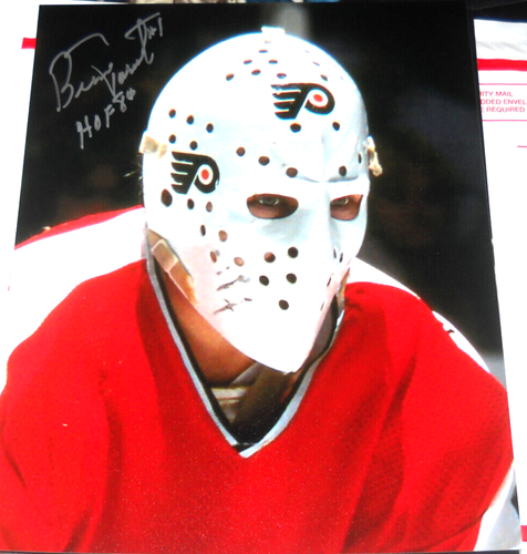 BERNIE PARENT AUTOGRAPH SIGNED 8X10 PHOTO COA PHILADELPHIA FLYERS | eBay
