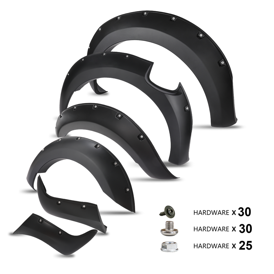 for Ford Ranger T6 2012-2014 Wide Wheel Arches Extensions Body Kit ...