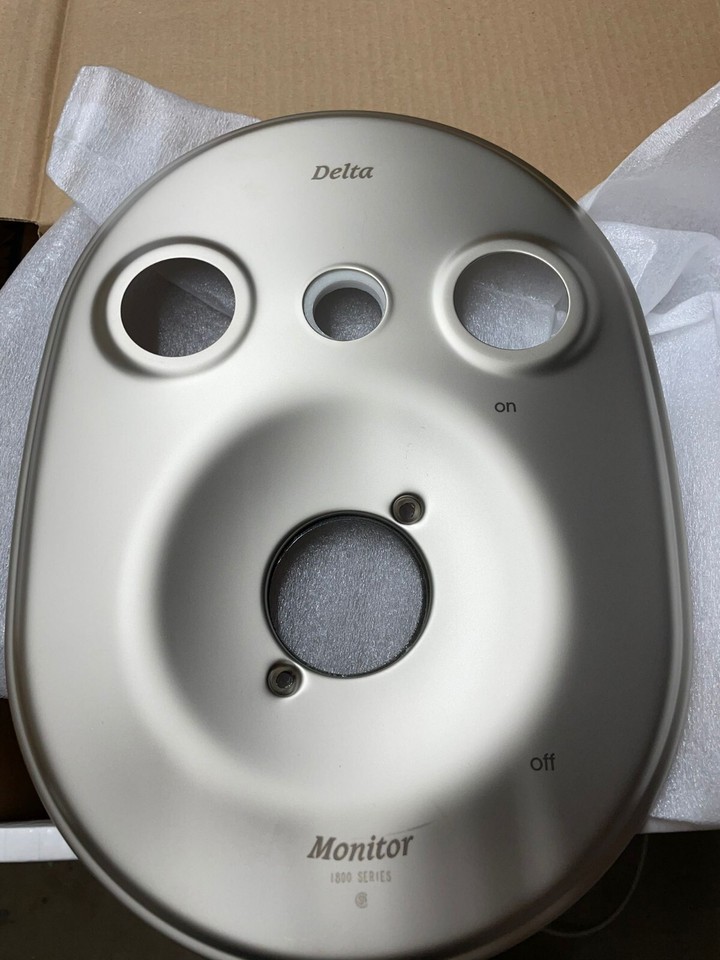 DELTA JETTED SHOWER MONITOR TRIM T18255-NN PEARL NICKEL ( T18240/T18230 ...