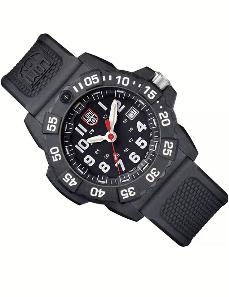 Factory Brand New Luminox Navy Seal Black Dial Rubber Strap Men's Watch ...