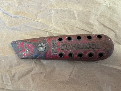 Vintage Stanley "Defiance" #1299 Cast Iron Fixed Blade Utility Knife ...
