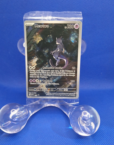 Mewtwo 52 Black Star Promo Art Card Scarlet & Violet 151 UPC - SEALED ...