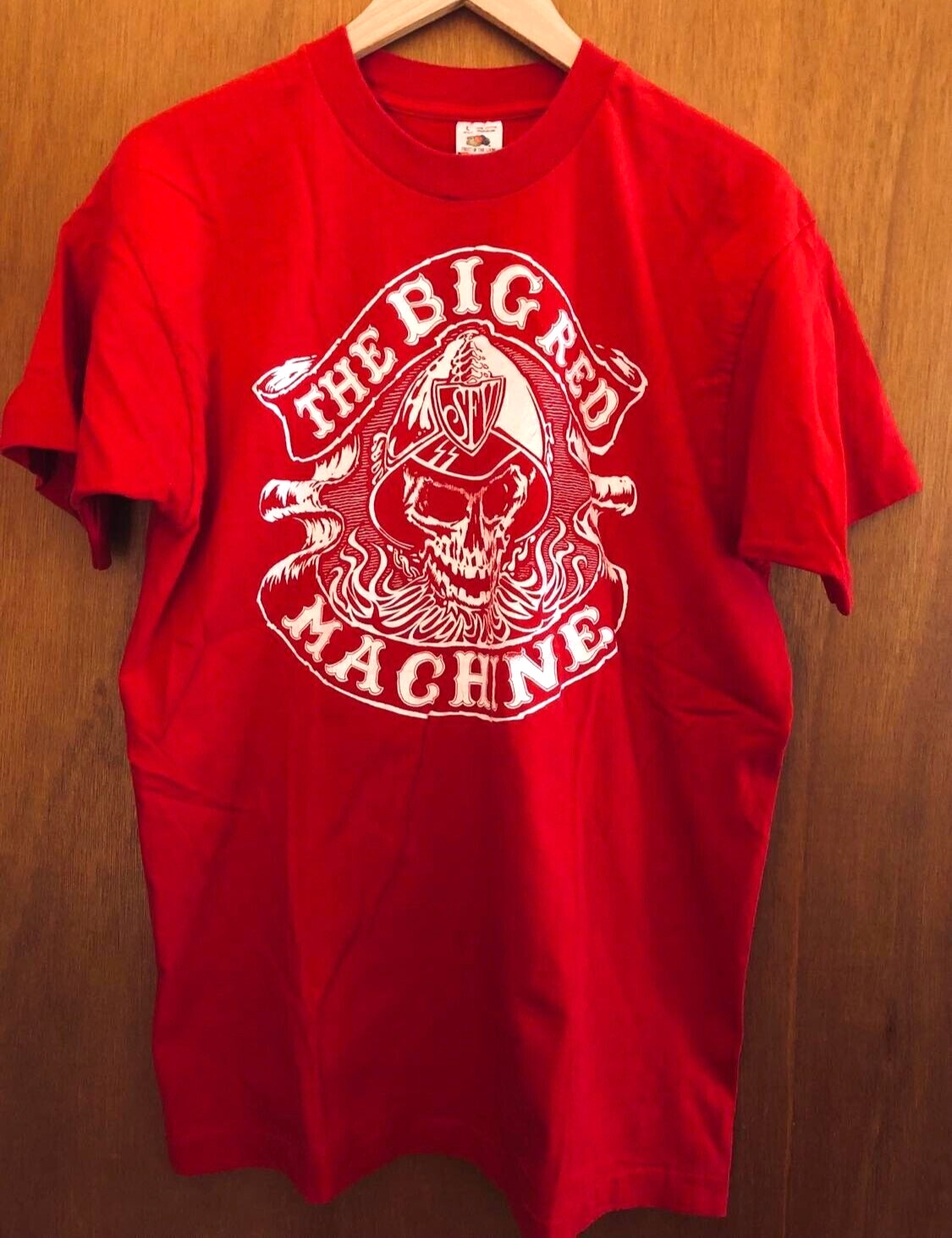 Big Red Machine T-Shirt Large Red SFV Vintage Hells A… - Gem