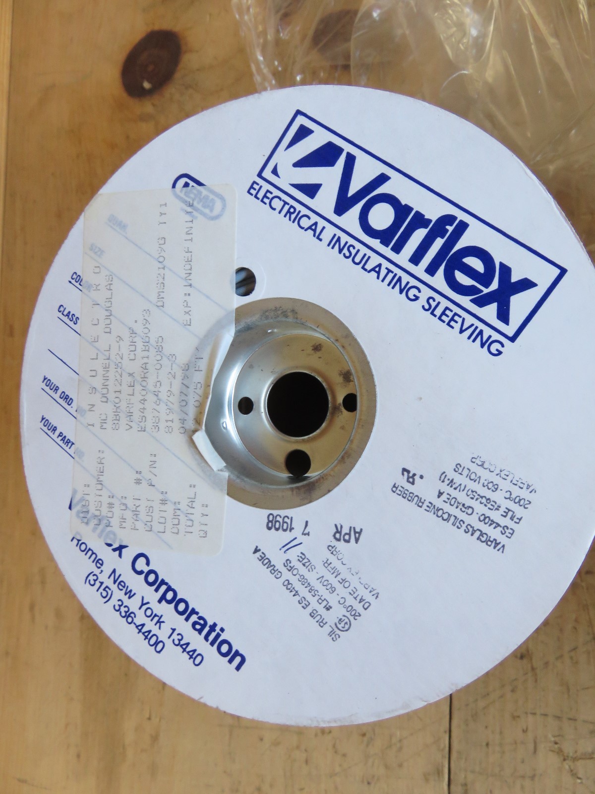 3/32" Varflex Electrical Insulating Sleeving 500' Roll (#621-A-1) | eBay