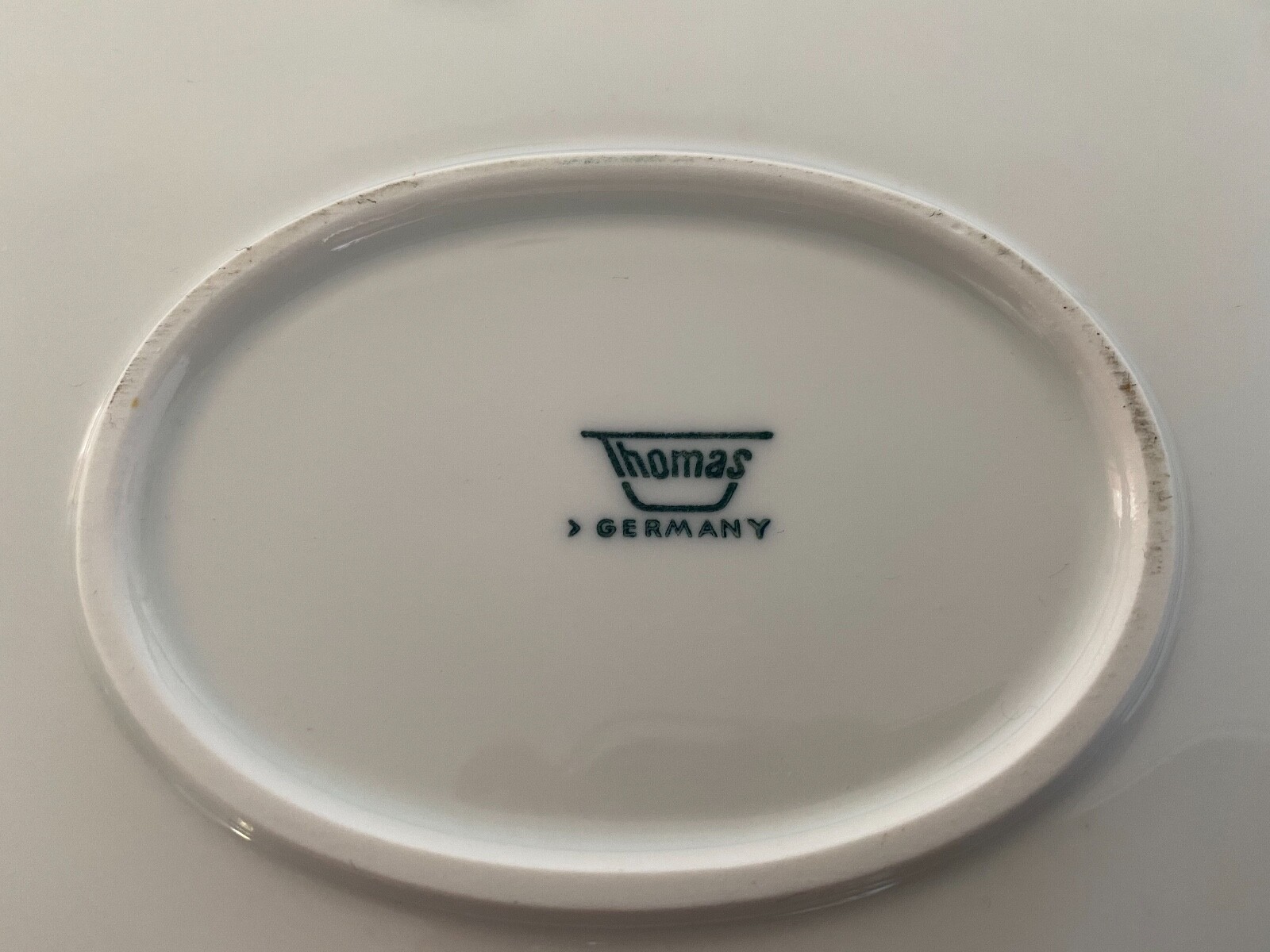 Thomas Germany Large oval serving plate CROCKERY WHITE PORCELAIN | eBay UK