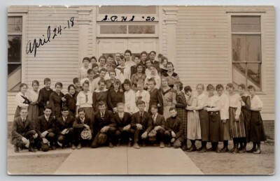 RPPC 1920 Class Photo S.P.H.S. Postcard J24 | eBay