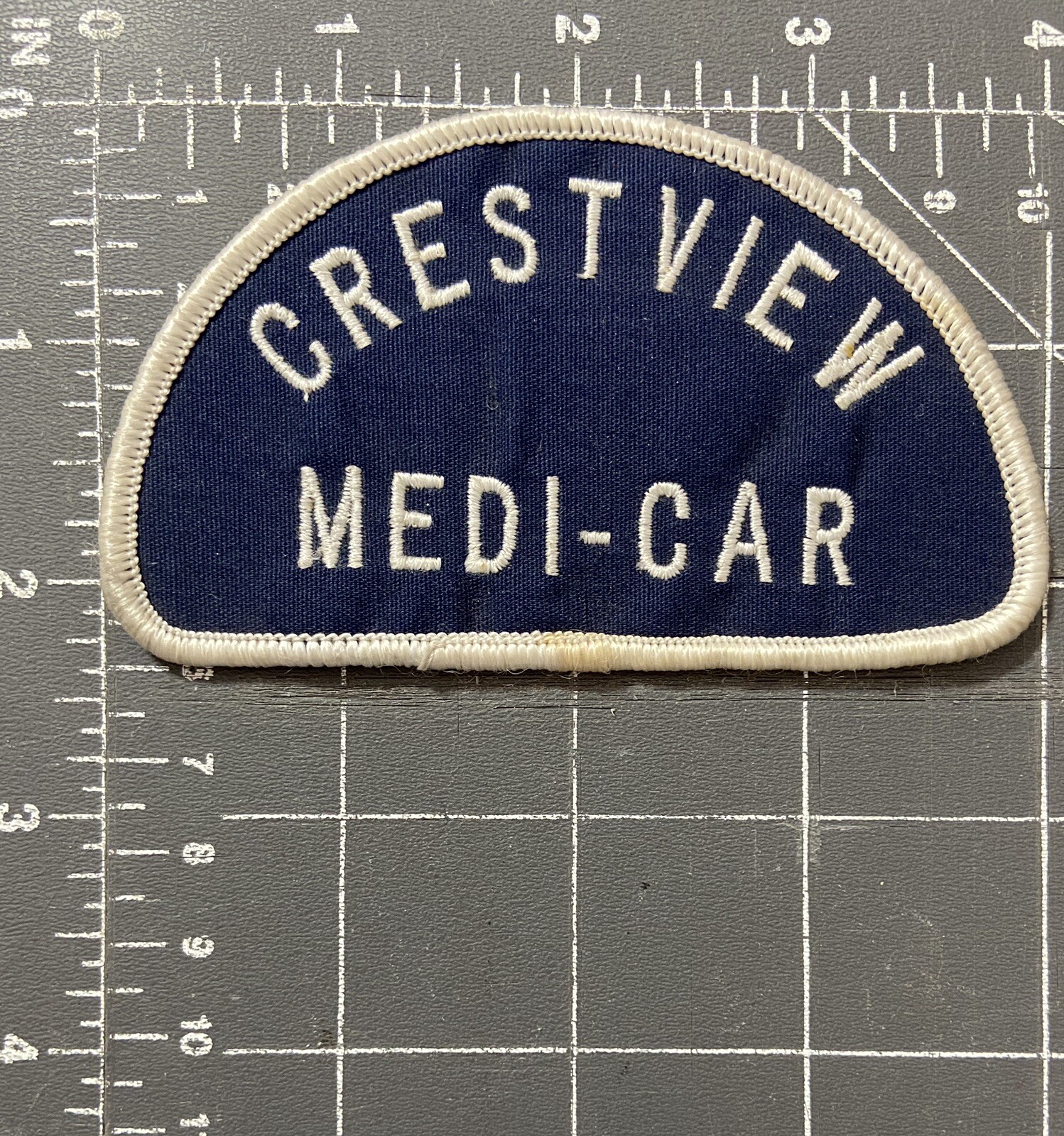 Vintage Crestview Medi-Car Patch Hospital Transportation Medi-Van ...
