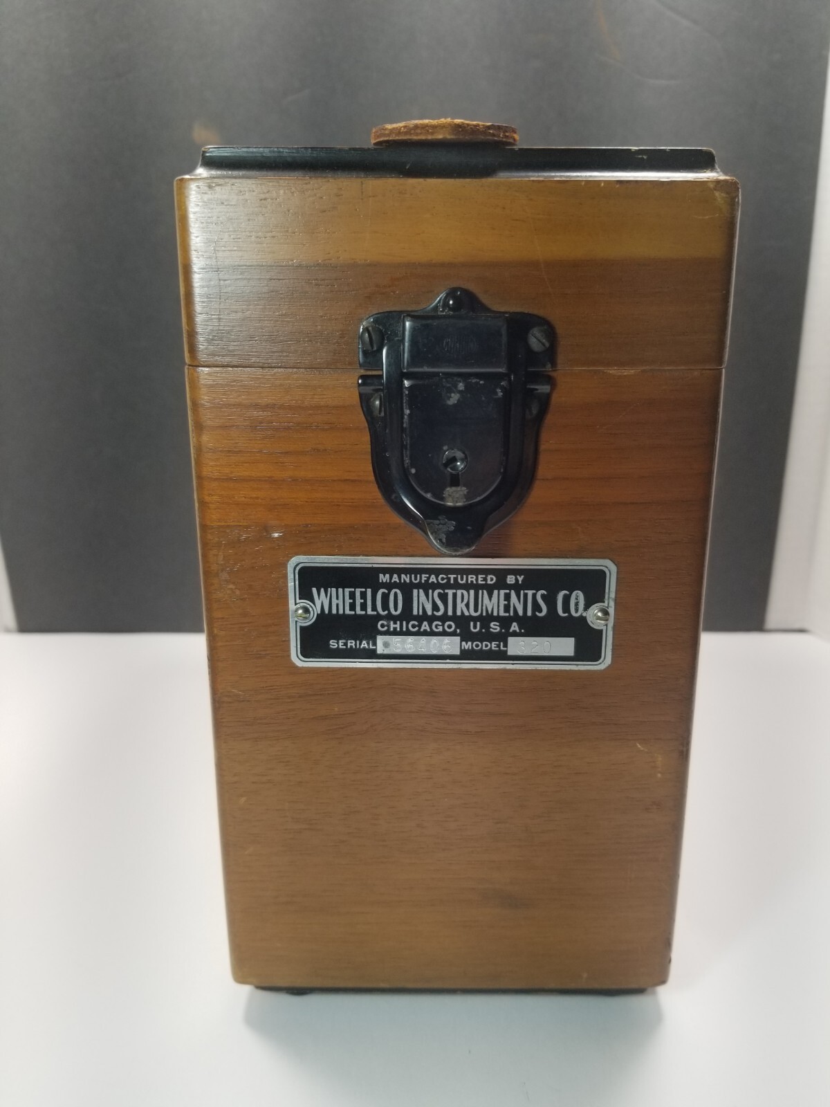 Vintage WWII Wheelco Co. Cased Potentiometer Scientific Instrument ...