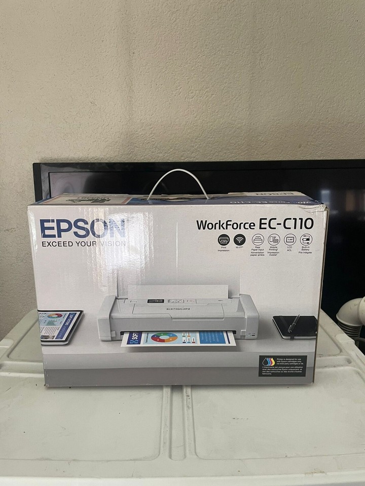 Epson Workforce EC-C110 Wireless Printers (White) | eBay