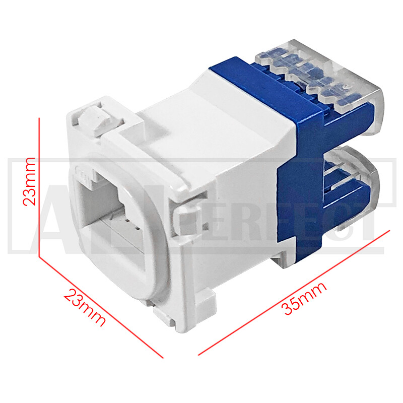 12/24Pcs Clipsal Compatible Style CAT6 RJ45 8P8C Network Data Jack Mech ...