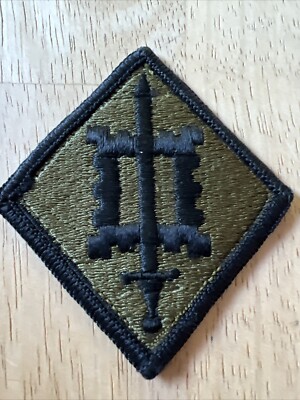 US Army 18th Engineer Brigade subdued unit patch | eBay
