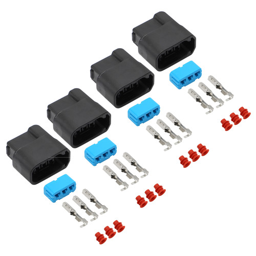 4pcs For Honda K-Series K20 K24 3-Pin Ignition Coil Pack Connector Plug ...