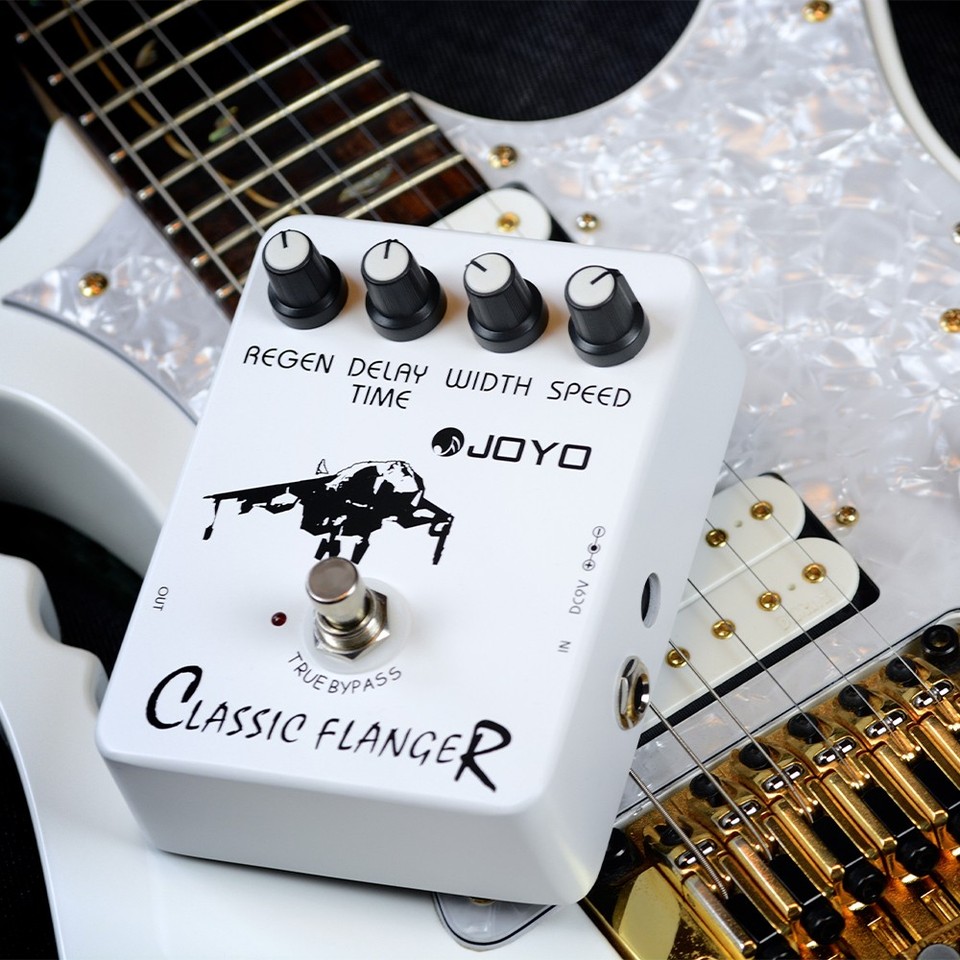 JOYO Flanger Guitar Pedal Analog Classic Metallic Flanger Sounds Effect ...