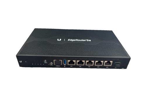 Ubiquiti Edgerouter 6P, 6-Port PoE Gigabit Router with 1 SFP Port (ER ...