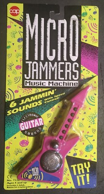 Vintage 1993 Micro Jammers Music Machine Jammin’ Guitar Sounds by Cap ...