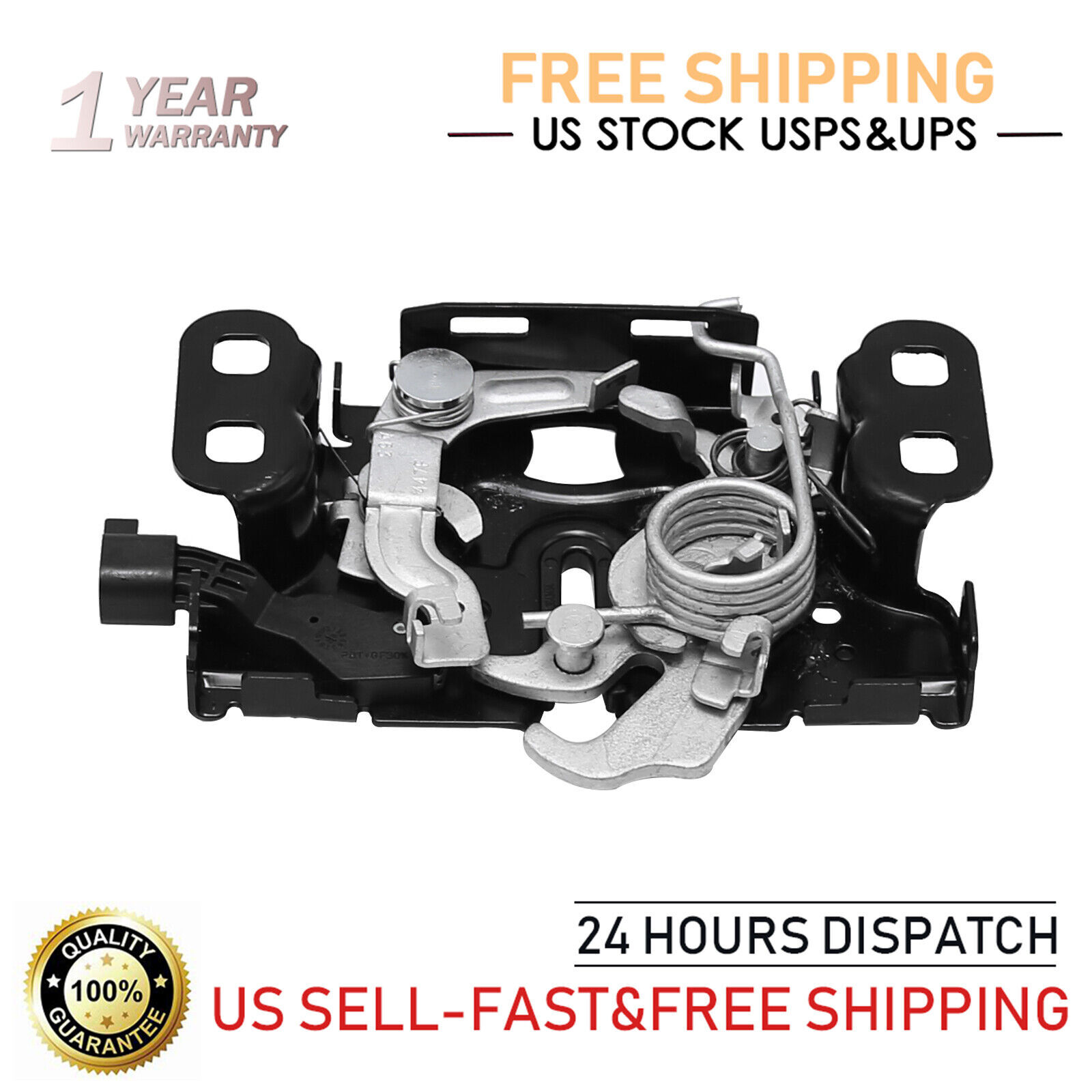 Hood Latch Lock for 2017-2020 Jeep Compass 68280607AC 68280608AC ...