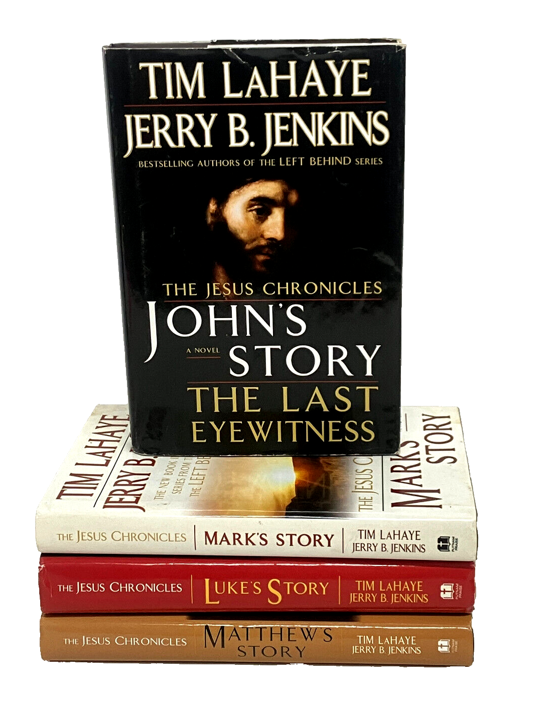 Jesus Chronicles Tim LaHaye Jerry B. Jenkins Lot of 4 Complete Series Fiction HB 9780399153891 ...
