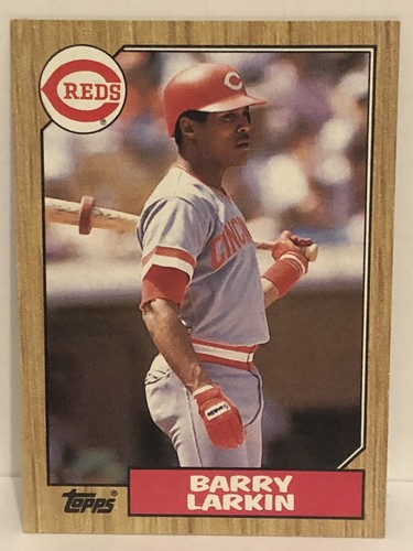 1987 Topps Barry Larkin baseball card Cincinnati Reds NrMt-Mint #648 ...