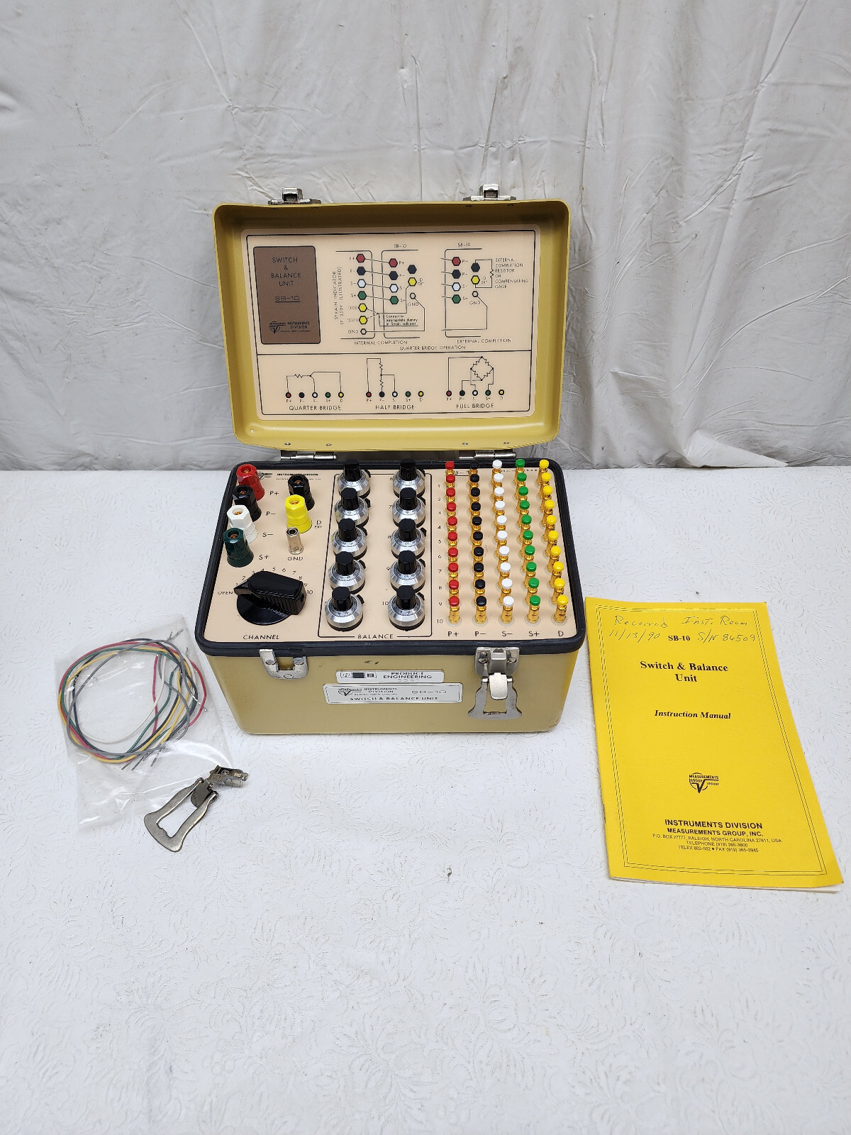 Vishay Measurements SB-10 Switch & Balance Unit | eBay