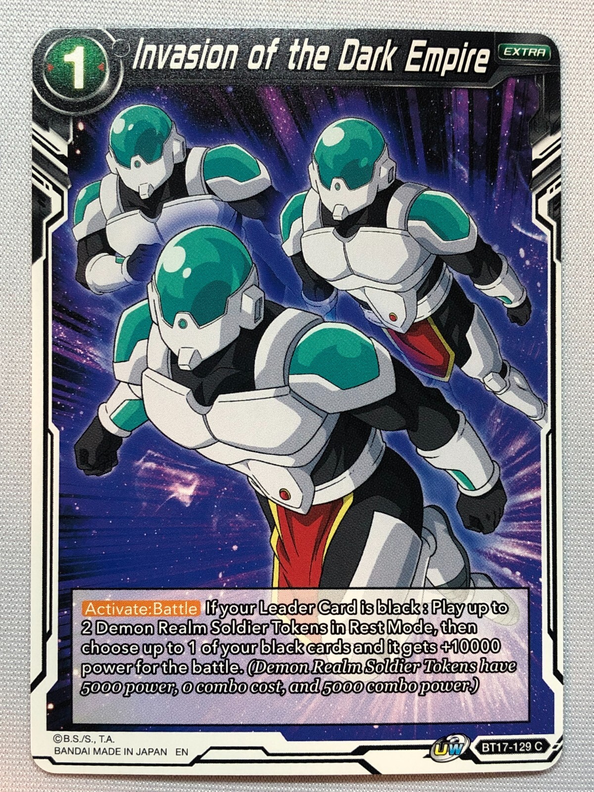 DBS CCG Ultimate Squad Invasion of the Dark Empire NM/M | eBay