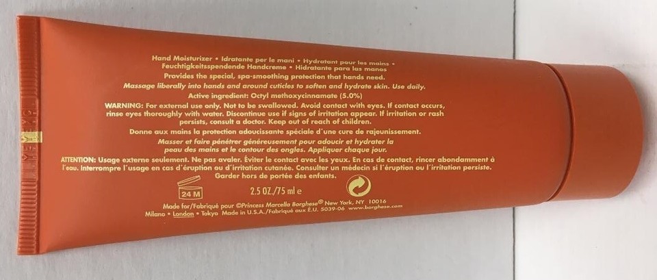 Borghese (12 Pack) Splendide Mani Hand Cream Lotion 2.5 oz + Free Fango ...