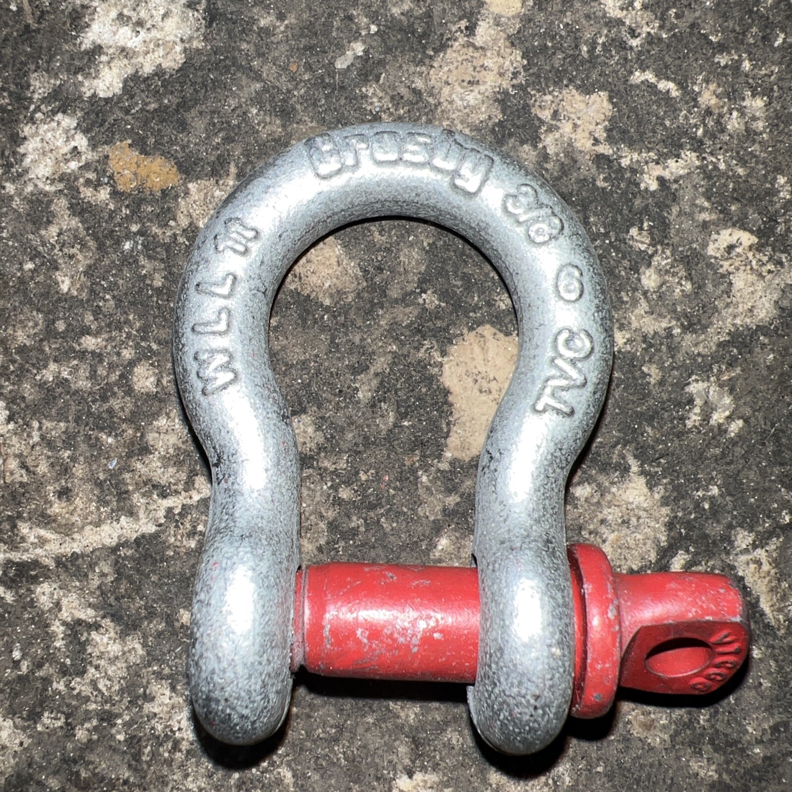 (STA) New Crosby WLL 1T Bow Shackle with Screw Pin 3/8 USA 6 TVC | eBay