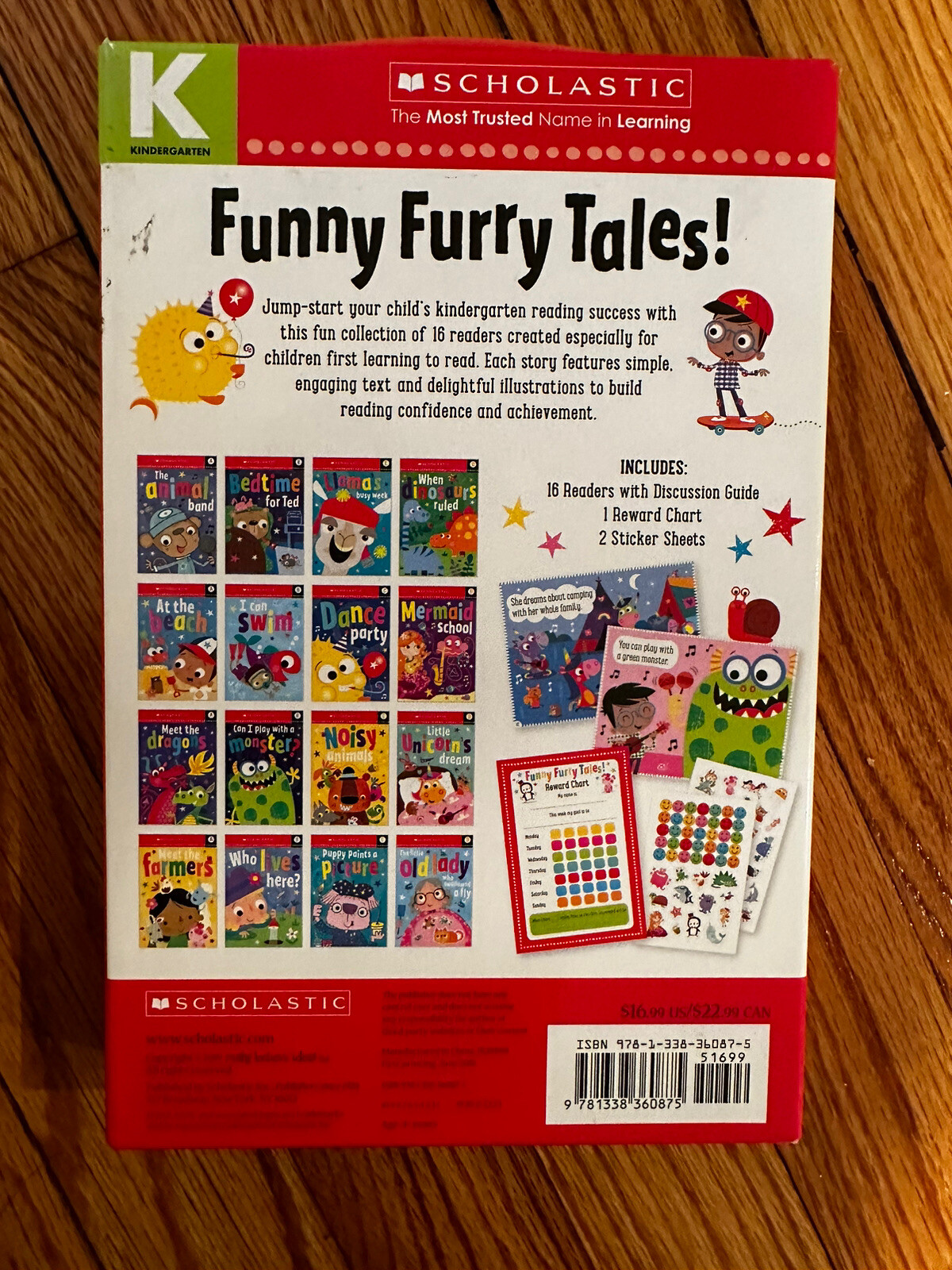 Scholastic Early Learners Ser.: Funny Furry Tales a-D Kindergarten ...
